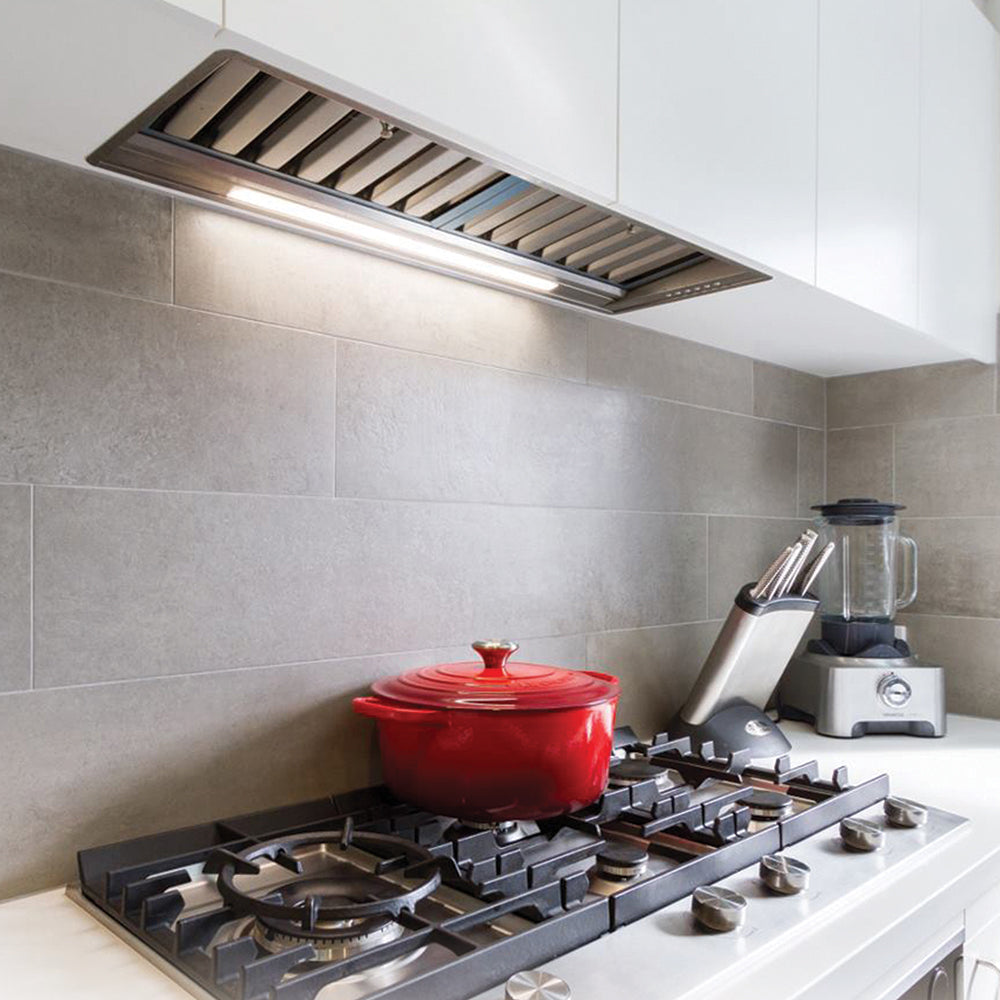 1200mm 'Smart-Switch' Undermount Rangehood with Twin Onboard Motor